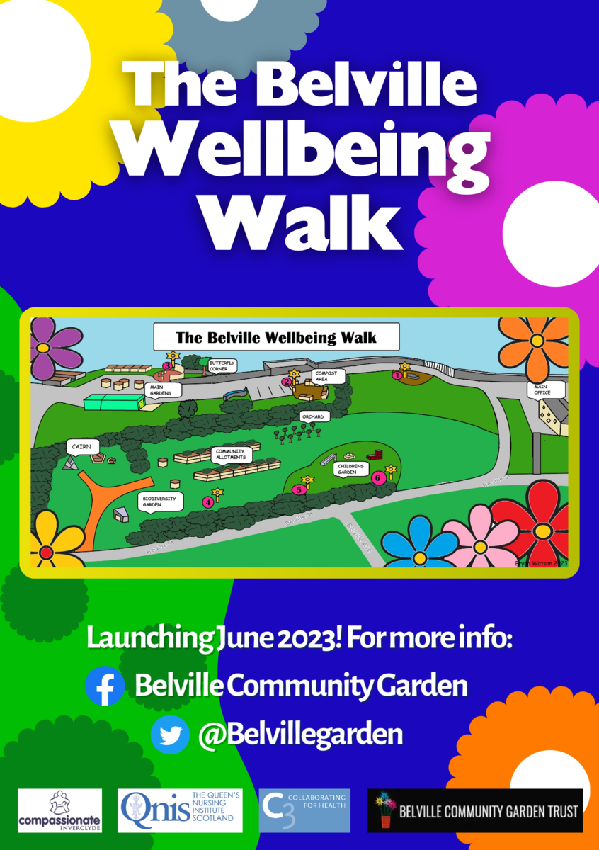 The Belville Wellbeing Walk - a project by Alison Bunce, QNIS Senior Palliative Care Nurse